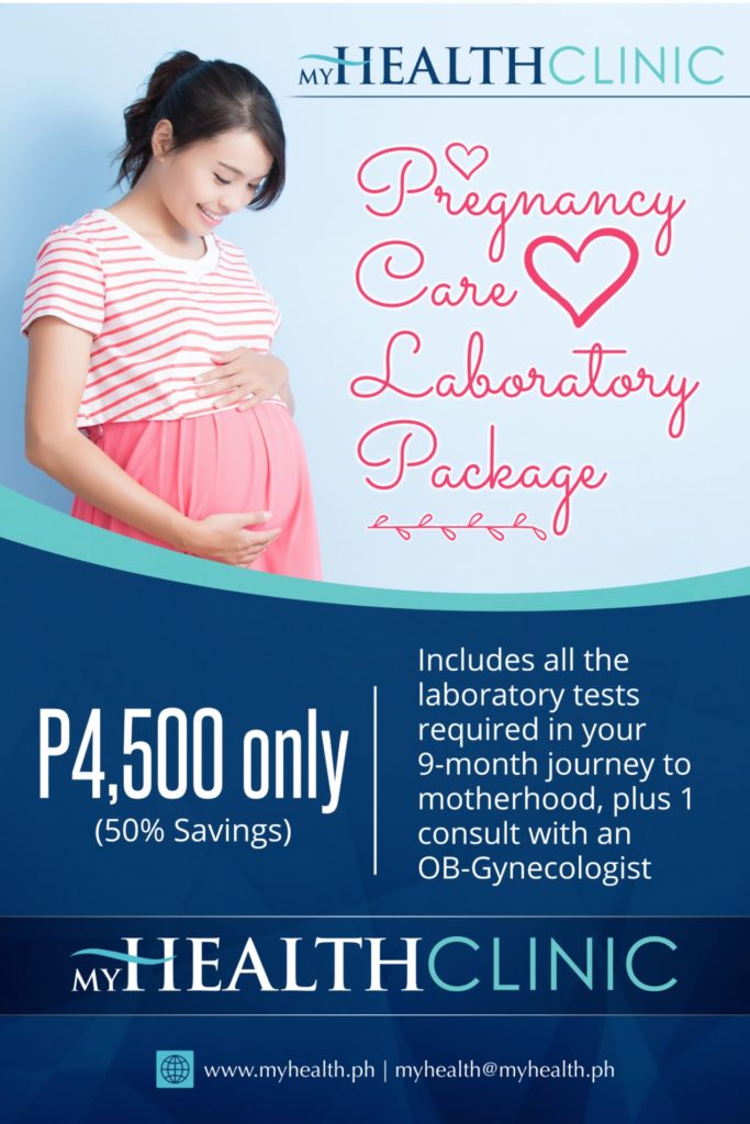 Pregnancy Care Laboratory Package | MyHealth Clinic